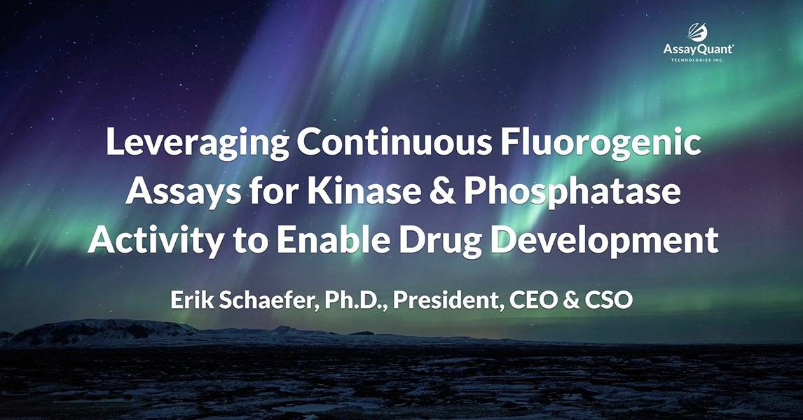 Continuous Kinase Assays: Novel and Non-Distruptive